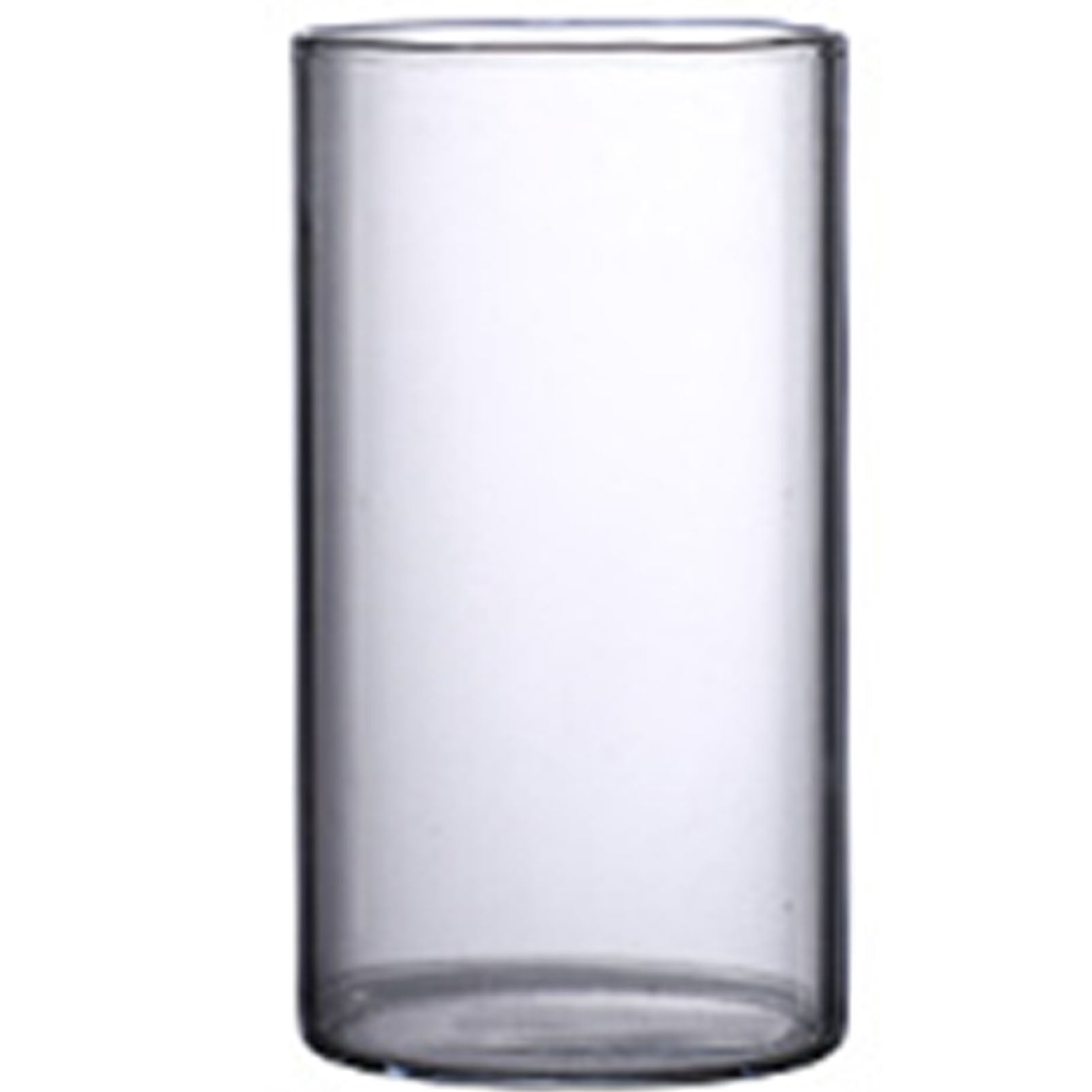 Transparent Glass Hydroponic Vase Minimalist Glass Vase Cylinder Flower ...