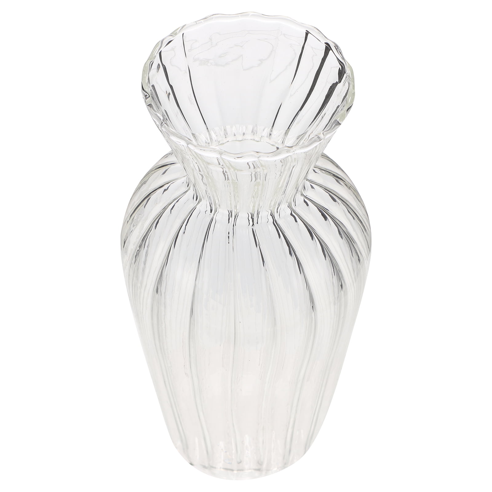 Transparent Glass Vases Clear Glass Vases Geometric Glass Flower Vase ...