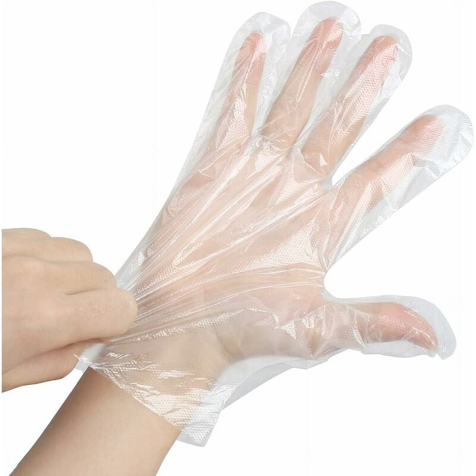 Transparent Gloves, Ambidextrous Design For Food Handling And Cleaning ...