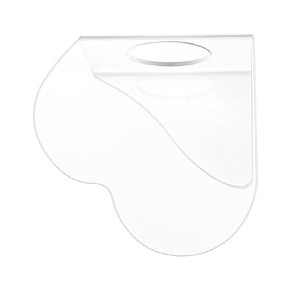 Transparent Hand Tray For Mixing Foundation - Clear Acrylic Blending ...