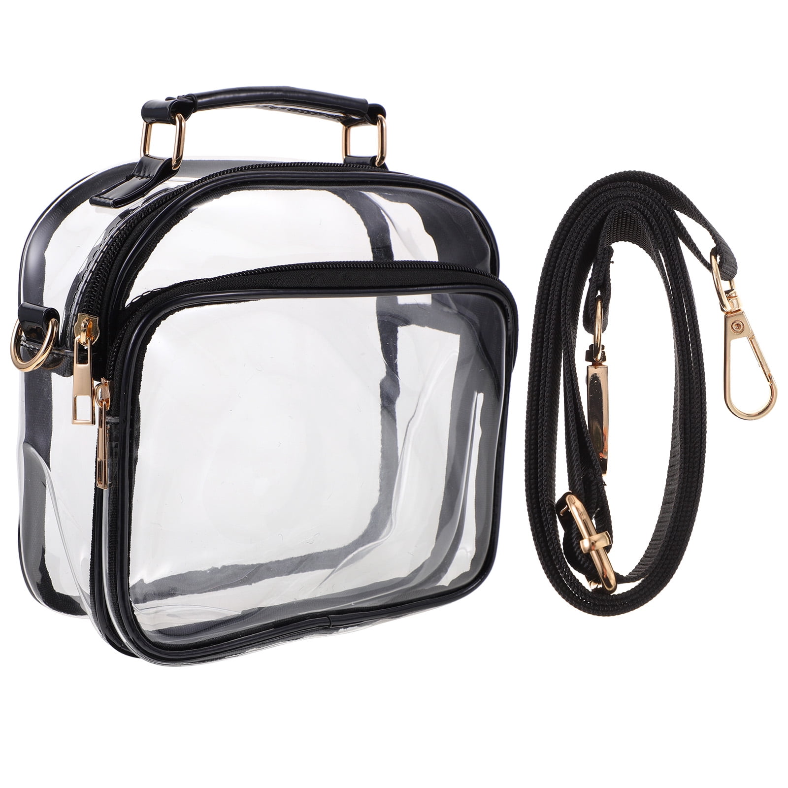 MEIBUTYUP Clear Shoulder Bag Transparent Crossbody Bag Transparent ...