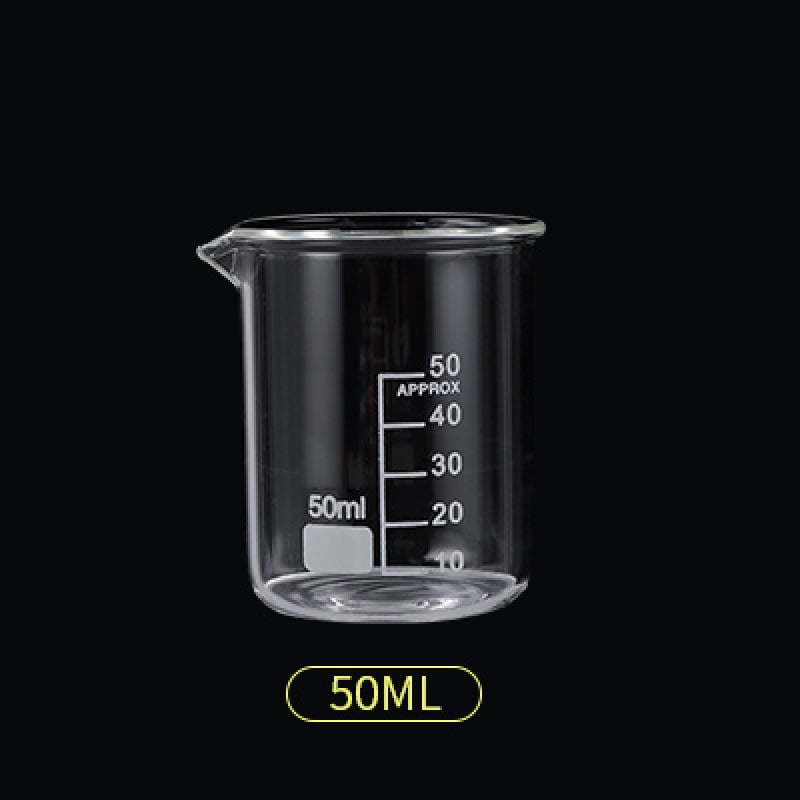 Transparent High Borosilicate Glass Measuring Cup Clear Scale Cup ...