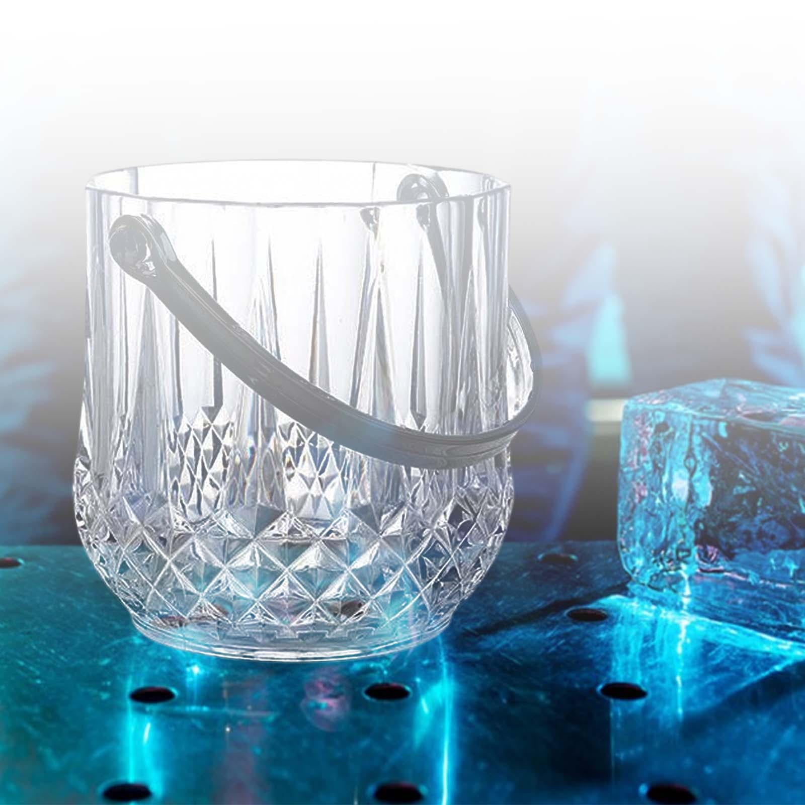 Transparent Ice Bucket,Champagne Beer Chiller with Handle,Beverage ...