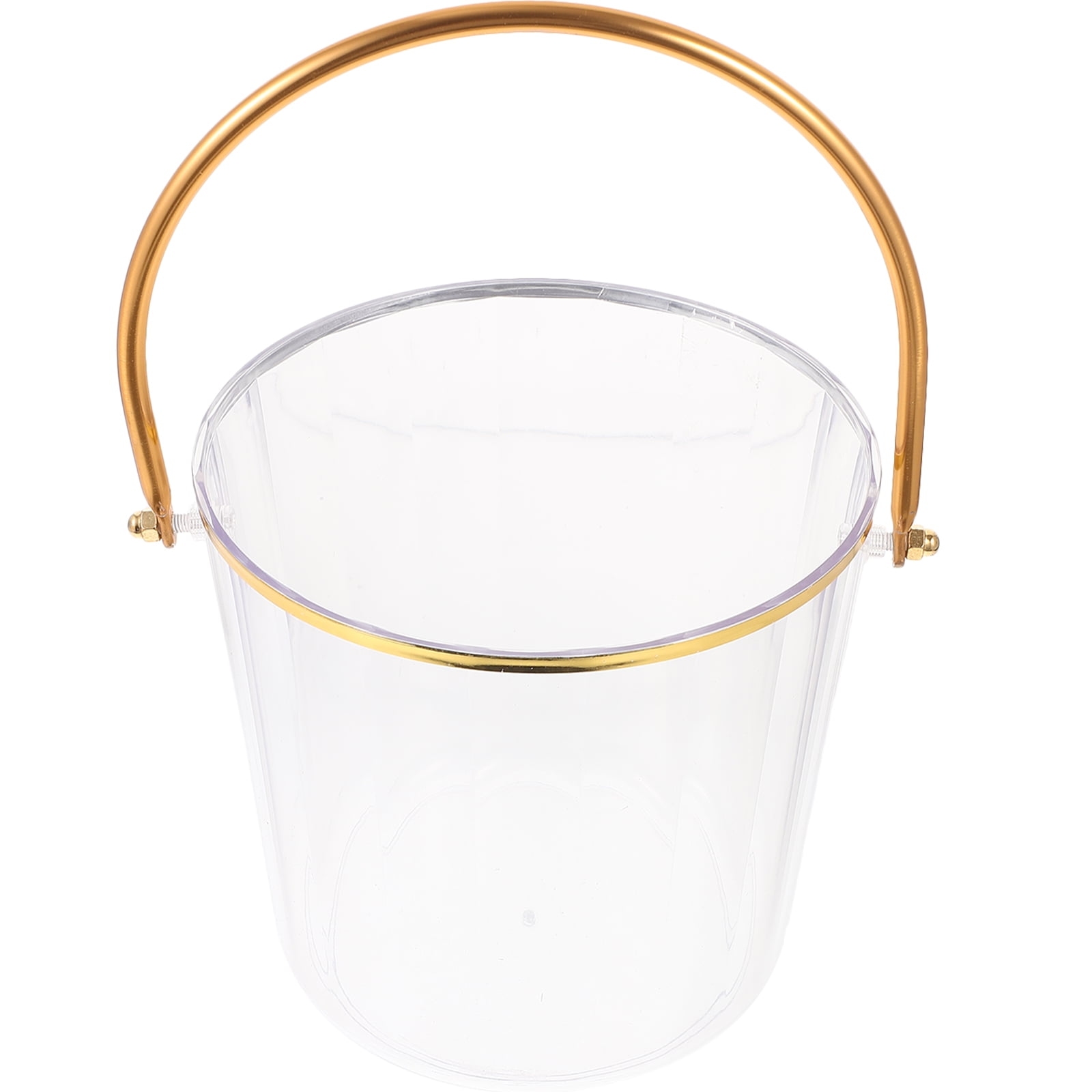 Transparent Ice Bucket Household Picnic Drink Storage Wine Beer Bar ...