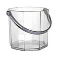 Transparent Ingot Ice Bucket Acrylic Champagne Bucket Big Ice Bucket ...