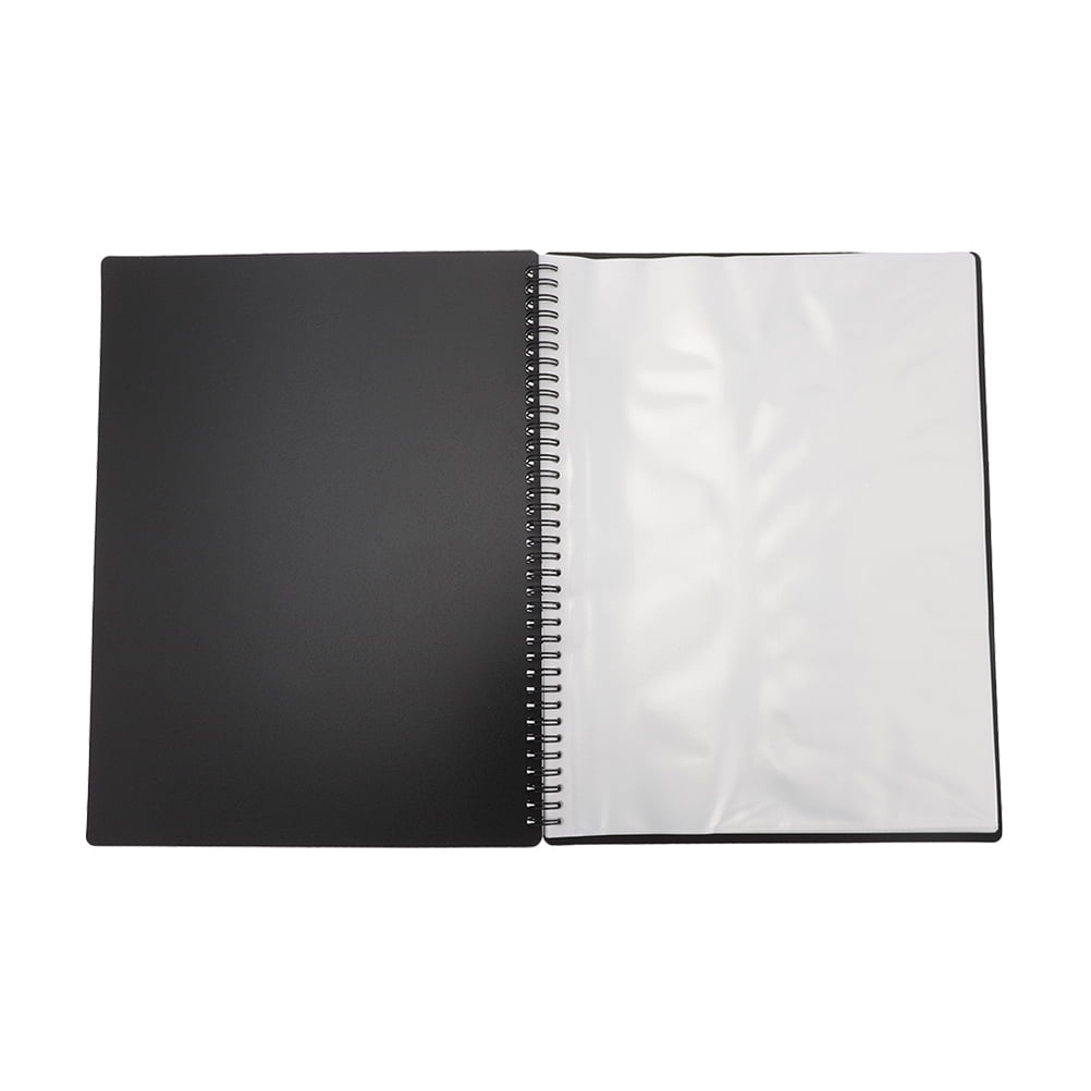 Transparent Insert Bag Binding Music Folder Document Holder File Paper ...