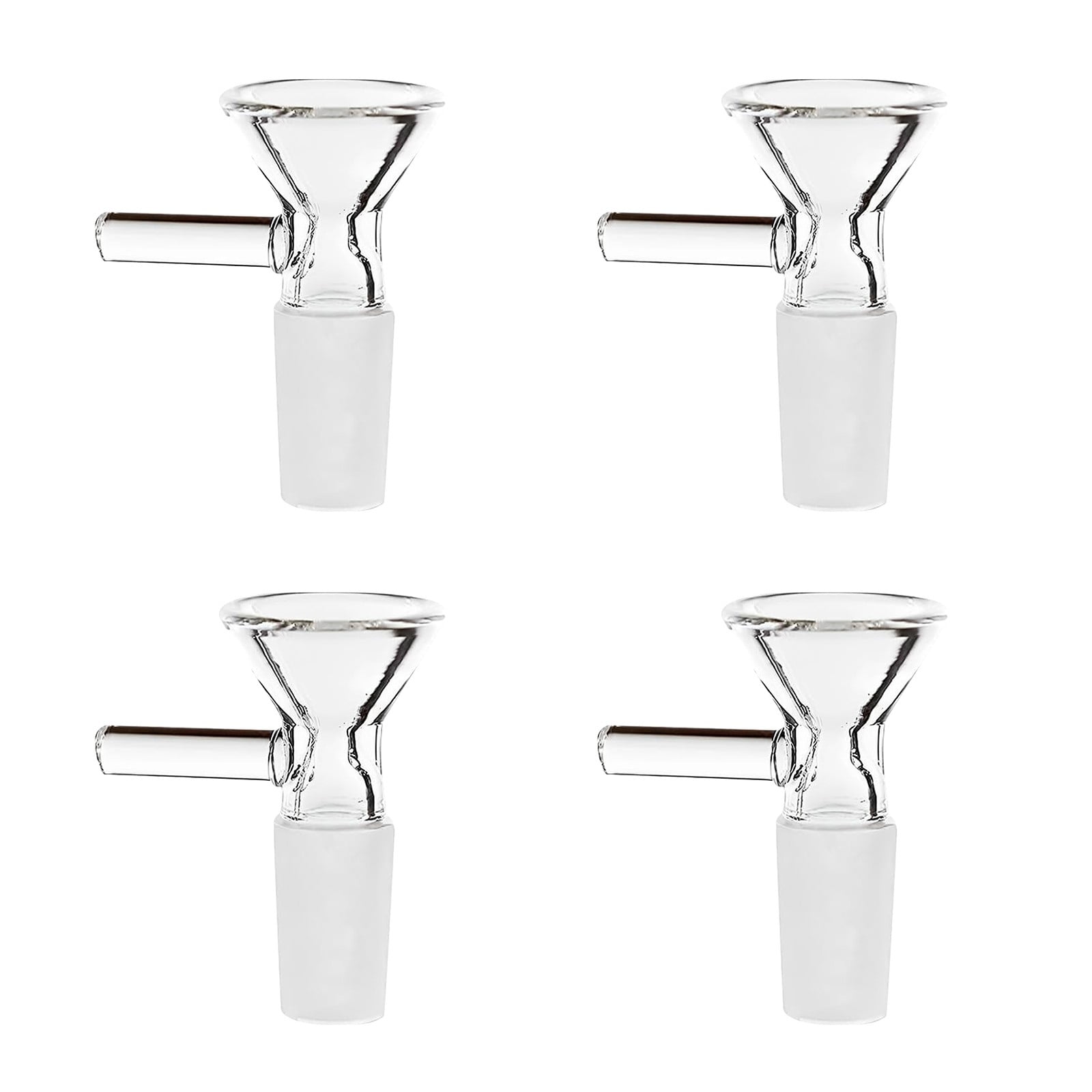 Transparent Lab Funnel With Slide Bowl Heat Glass For Scientific ...