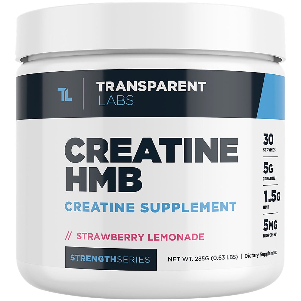 Creatine HMB - Strawberry Lemonade (0.46 Lbs. / 30 Servings) - Walmart ...