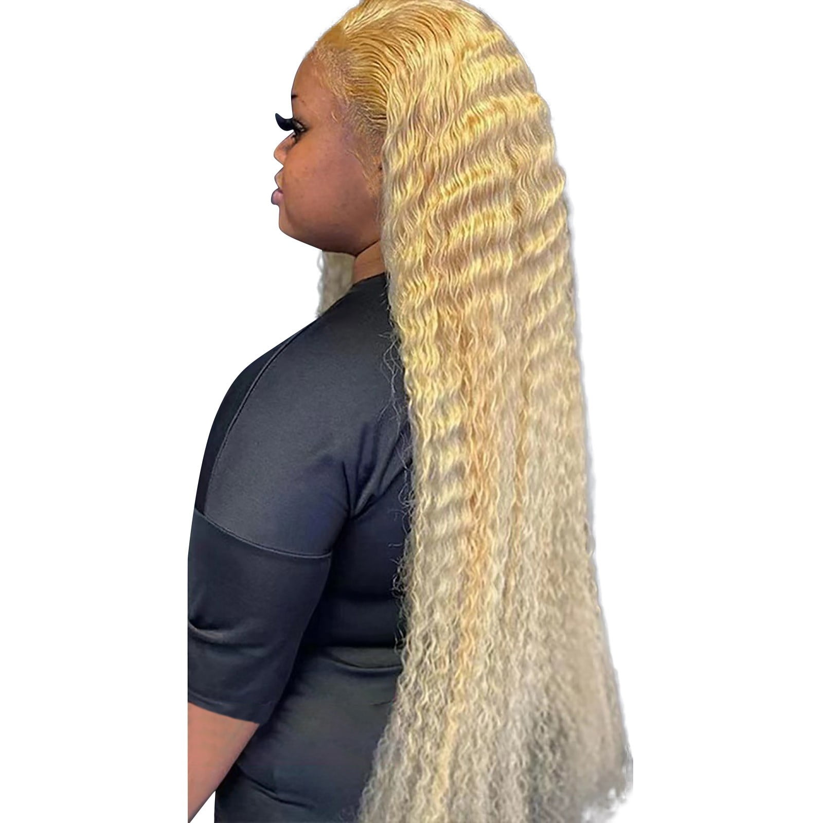 Transparent Lace Front Wig - Glueless Human Hair Brazilian Wig with Pre ...