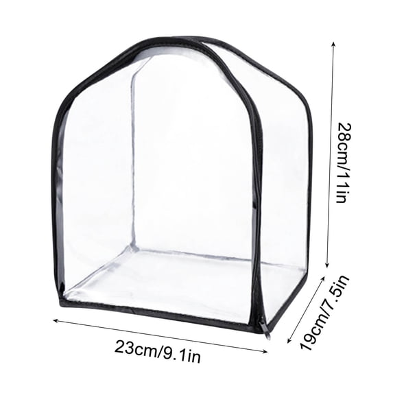 Transparent Large Capacity Bag Storage Box – Visual Organizer, Foldable ...