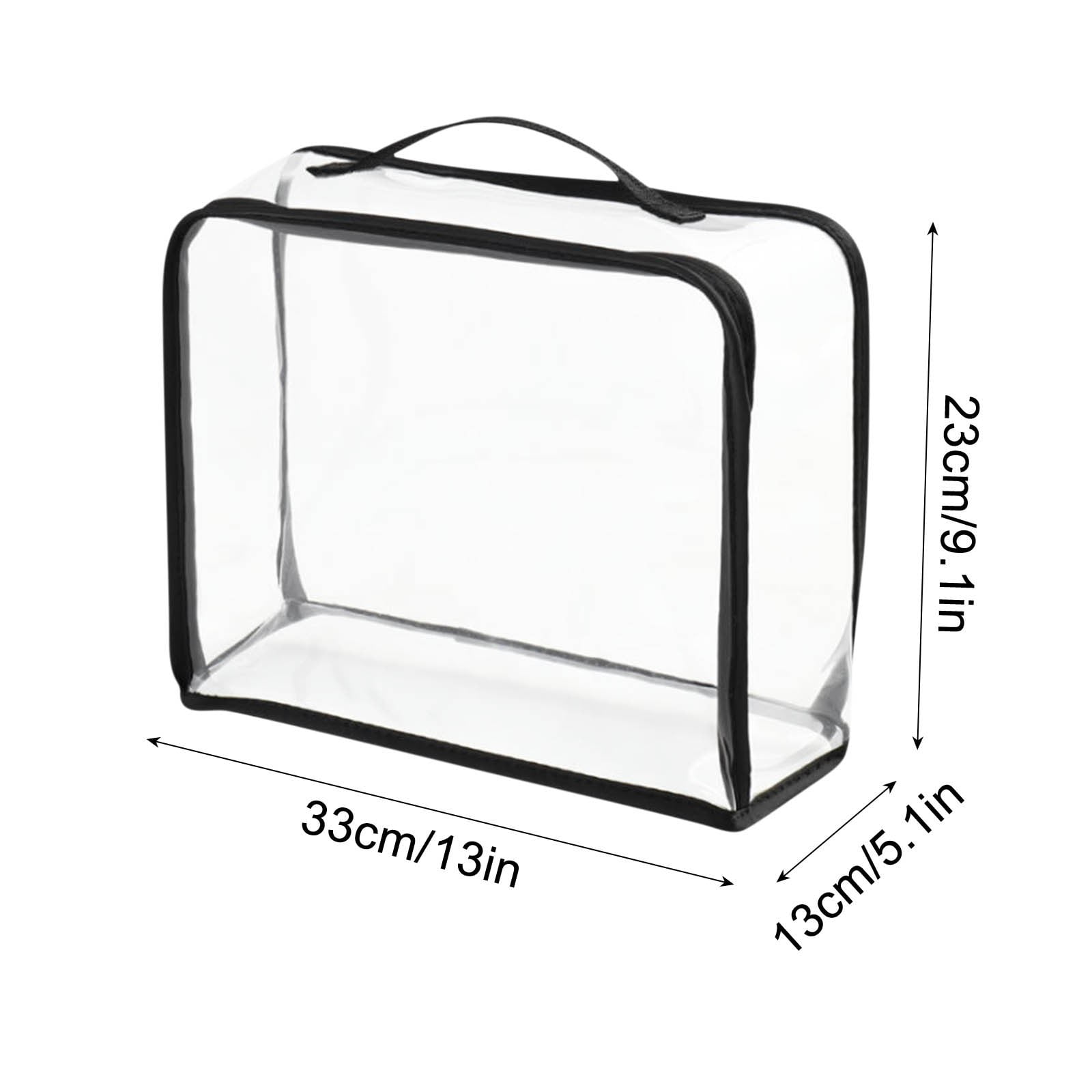 Transparent Large Capacity Bag, Visual Organizing Storage Bag with ...