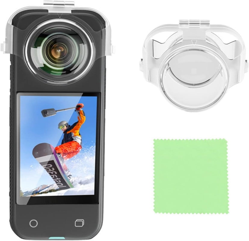 Transparent Lens Cover Detachable Camera Lens Protector Case Lens Cap ...