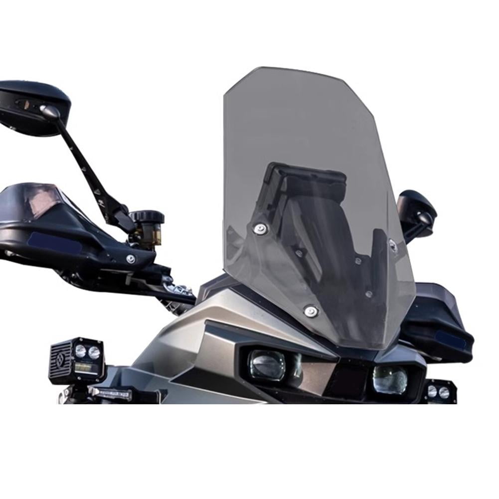 Transparent & Light Smoke Windshield for Colove Kove 800X/Rally - Easy ...