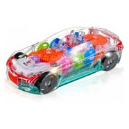 ArtCreativity Light up Transparent Car Toy for Boys Play Vehicles Ages ...
