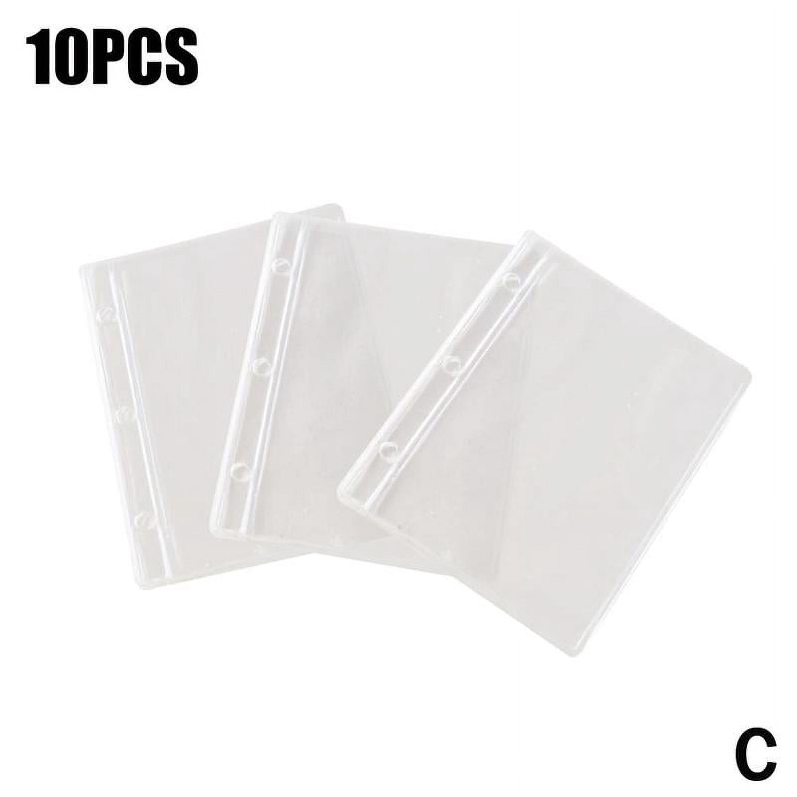 Transparent Loose Leaf Ring Binder Notebook Weekly Planner Diary K7Z3 ...