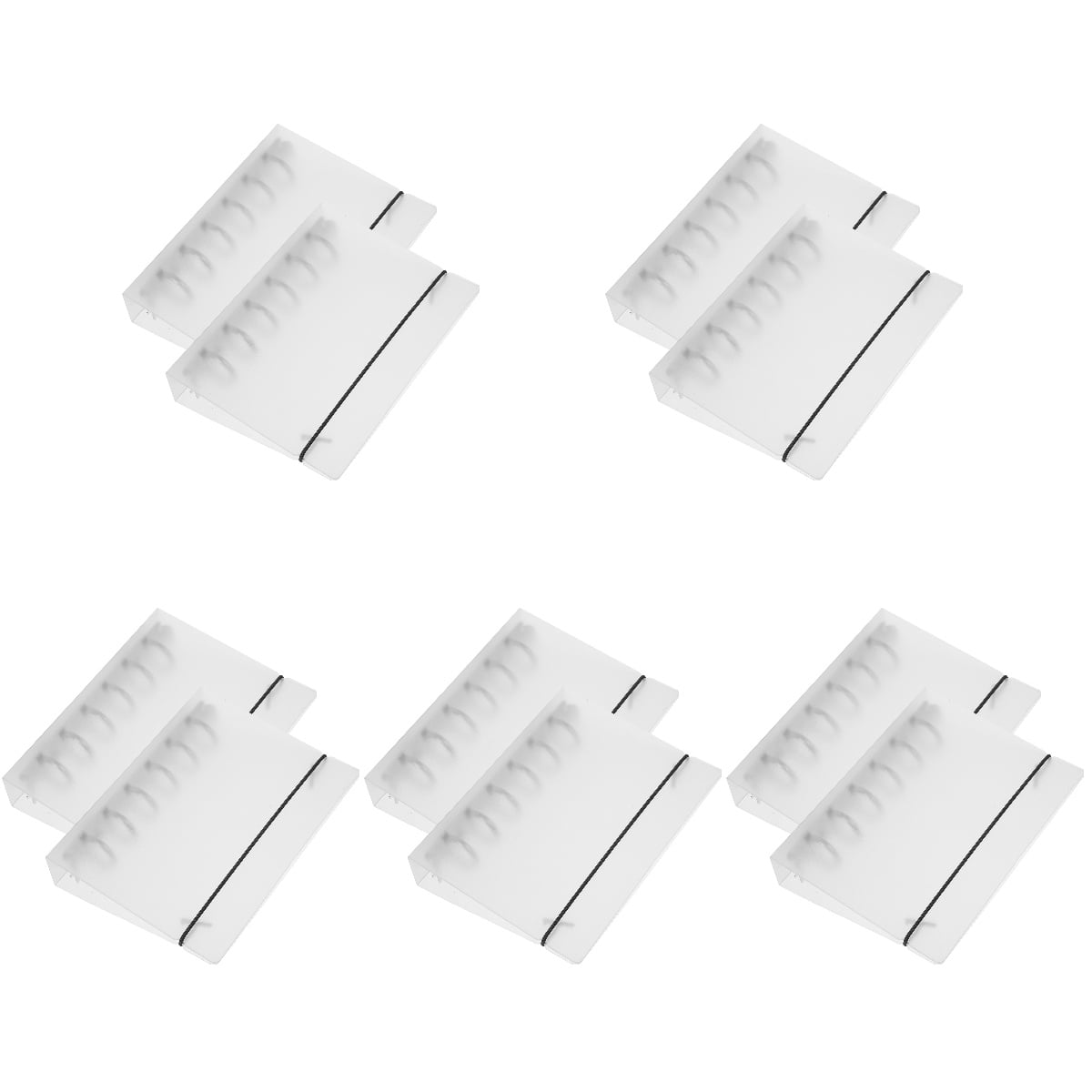 Transparent Loose-leaf Book Binders 6 Ring Clear Desk Protector Desktop ...