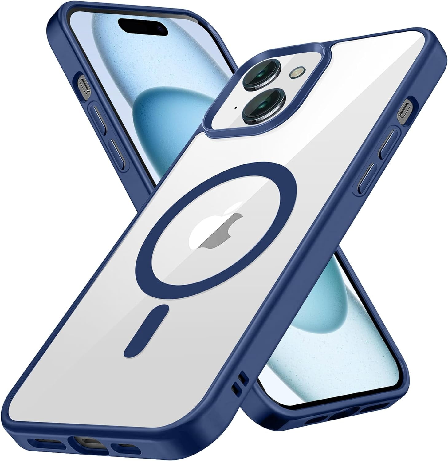 Transparent Magnetic Case Designed for Apple iPhone 14 Plus Clear ...