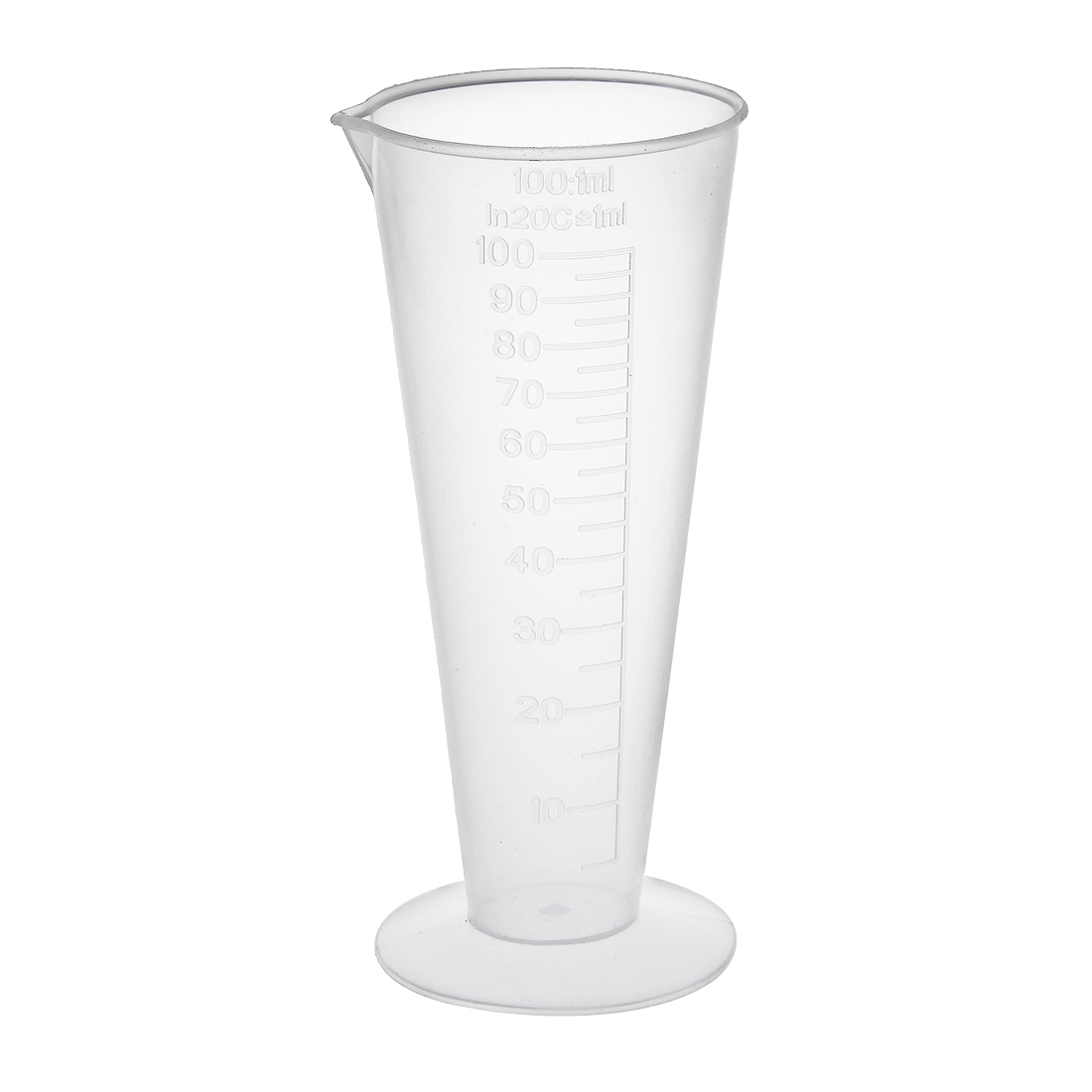 Transparent Measuring Cup Labs PP Plastic Graduated Beakers 100ml ...