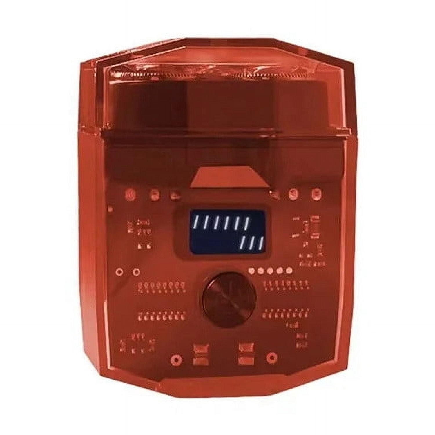 Transparent Mini Electric Shaver - High-Speed Motor with LED Power ...