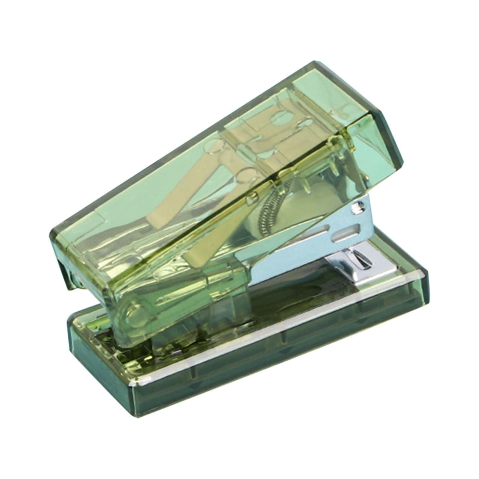 Transparent Mini Stapler Set Office Simple Stapler Student Stationery ...