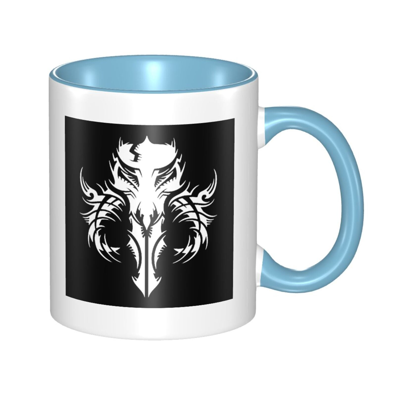 Transparent Mythosaur Skull Mandalorian Logo Classic Coffee Mugs ...