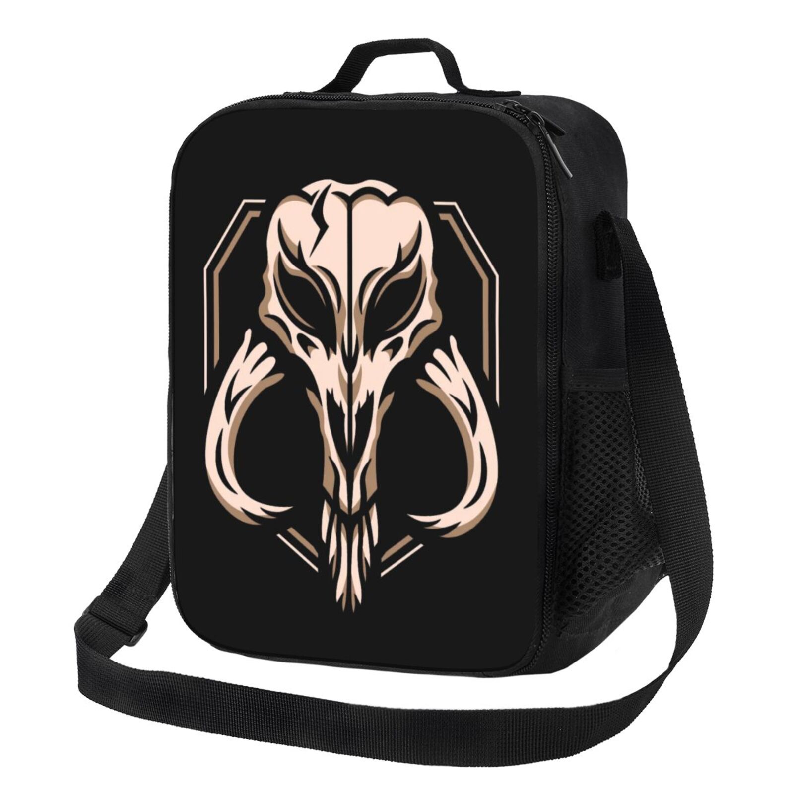 Transparent Mythosaur Skull Mandalorian Logo Insulated Lunch Bag High ...