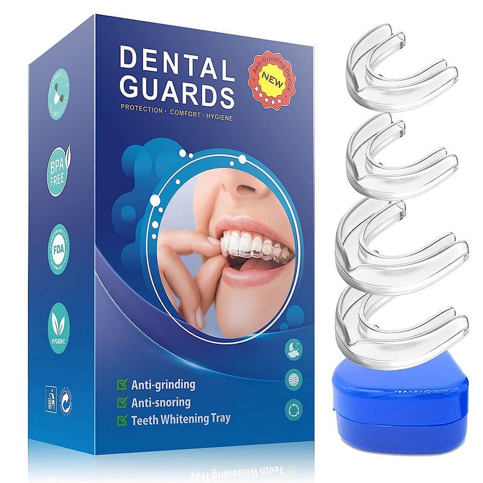 Transparent Nighttime Anti-Grinding Braces, Mouth Guard For Grinding ...
