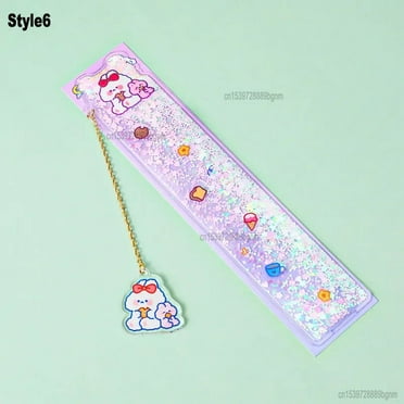 Acrylic Template Ruler DIY Wallet Handcraft Ruler Clear Easy-to-use ...