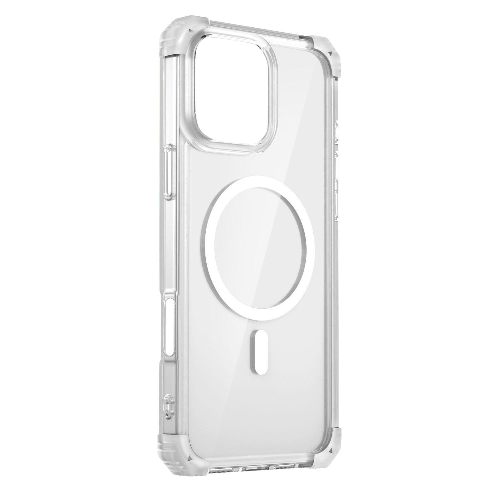 Transparent PC Phone Case - Anti-Drop, Magnetic Ring & Precise Cutouts ...
