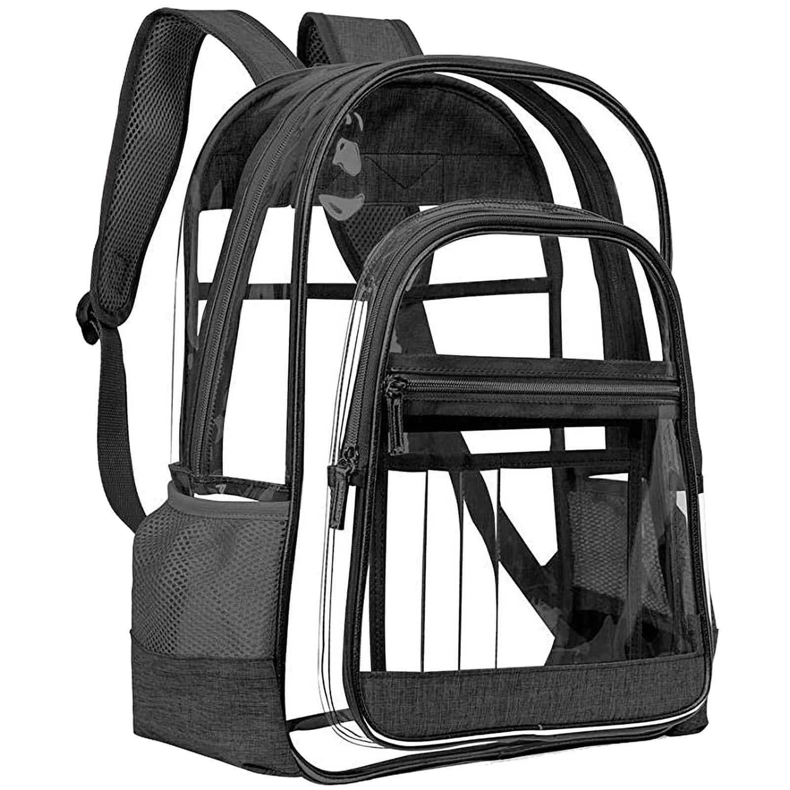 Transparent PVC Backpack School Bag Student School Bag Transparent ...