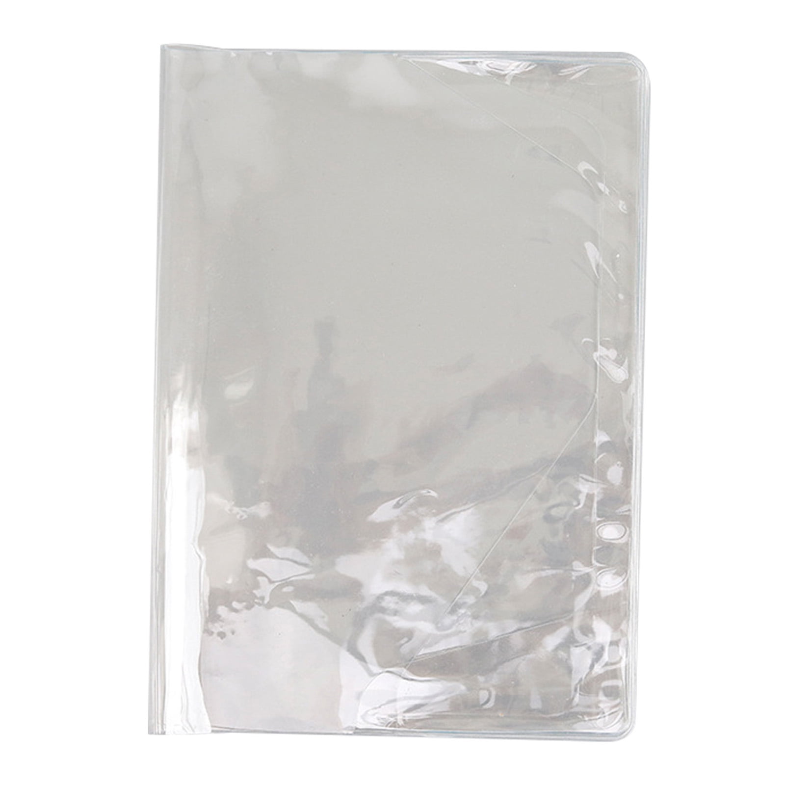 Transparent PVC Book Sleeve A6/A5 BooK Cover Binder Notebook Cover ...