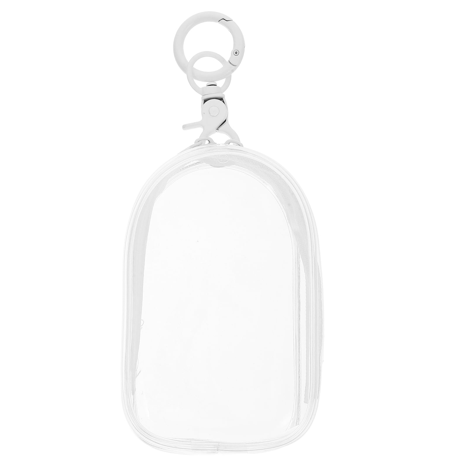 Transparent PVC Doll Display Bag with Keychain Portable Zipper Case for ...