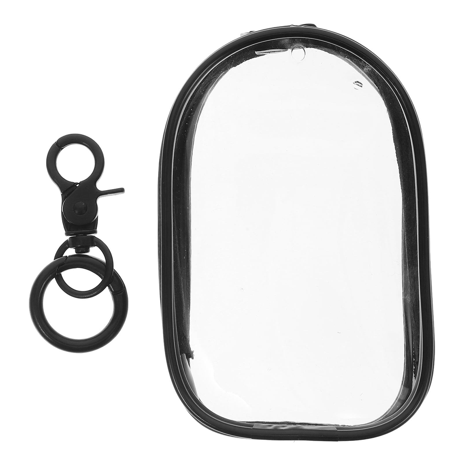 Transparent PVC Doll Display Bag with Keychain Portable Zipper Case for ...