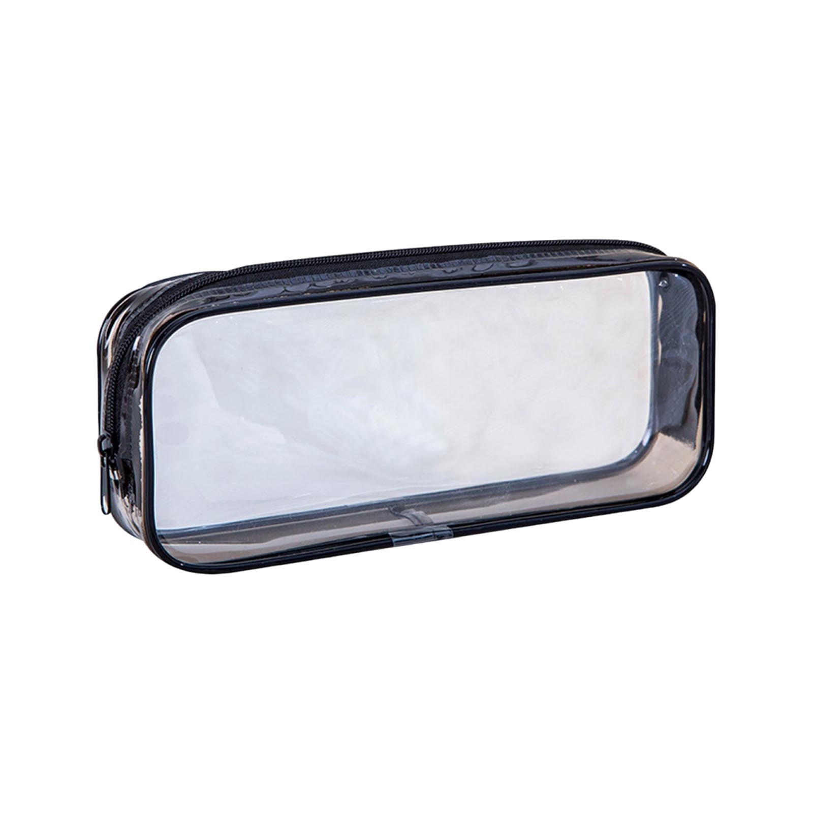 LanSuare Transparent PVC Pencil Case, Large Capacity Stationery Bag ...
