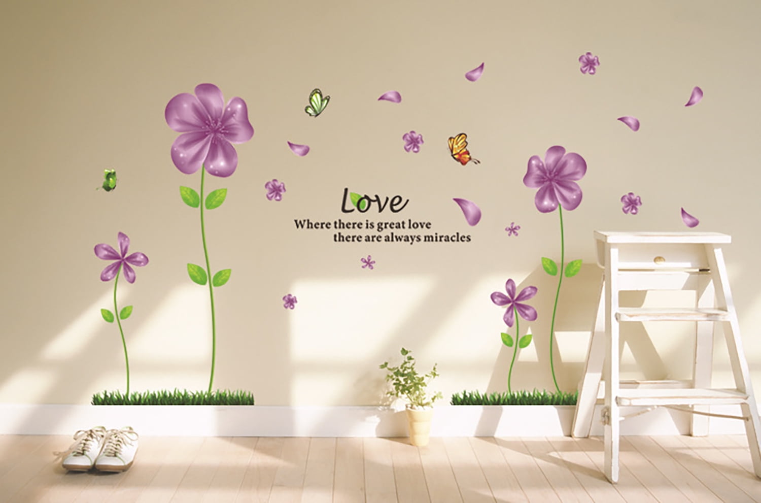 Transparent PVC Wall Decal - DIY Decorative Film for Kindergarten ...