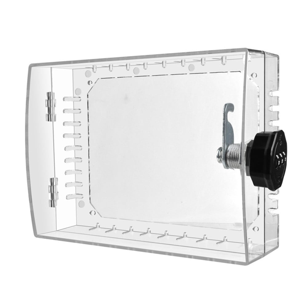 Transparent PC Thermostat Lock Box Large Thermostat Combination Lock ...