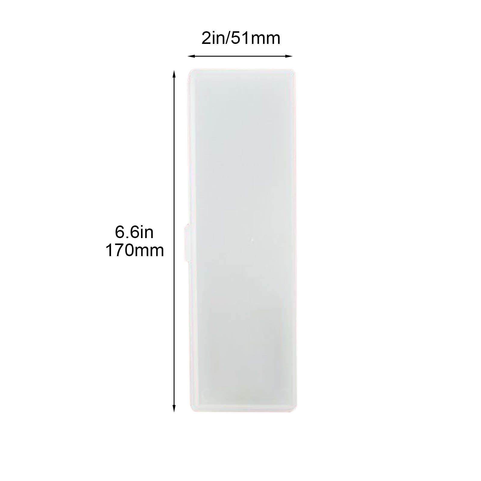 Transparent Pencil Case, Clear Stationery Organizer, Multi-Compartment ...