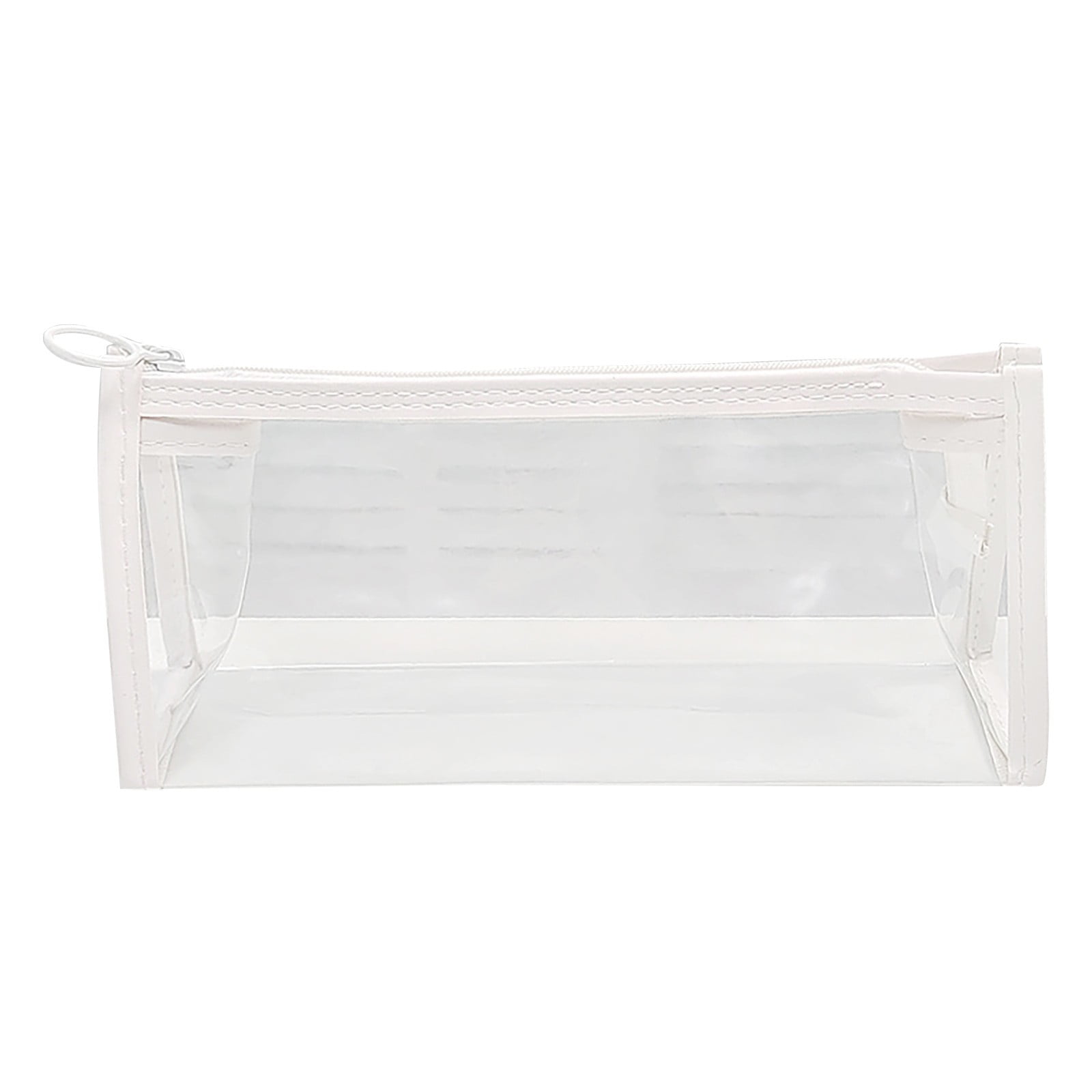Transparent Pencil Case (Lightweight Zipper Pouch, Cosmetic Bag ...
