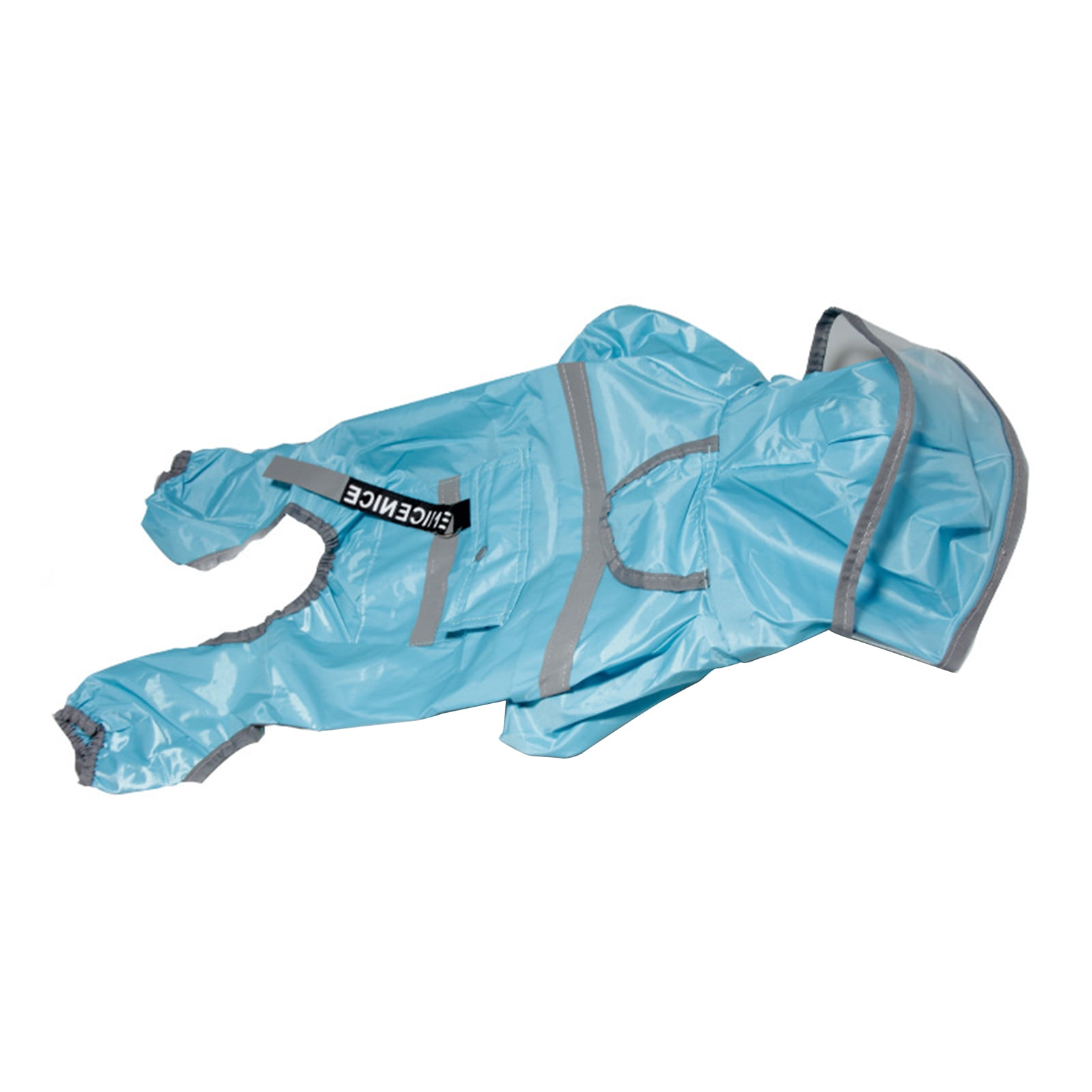 Transparent Pet Rainwear - Large Hood Rainproof Four-Leg - Fashion Dogs ...