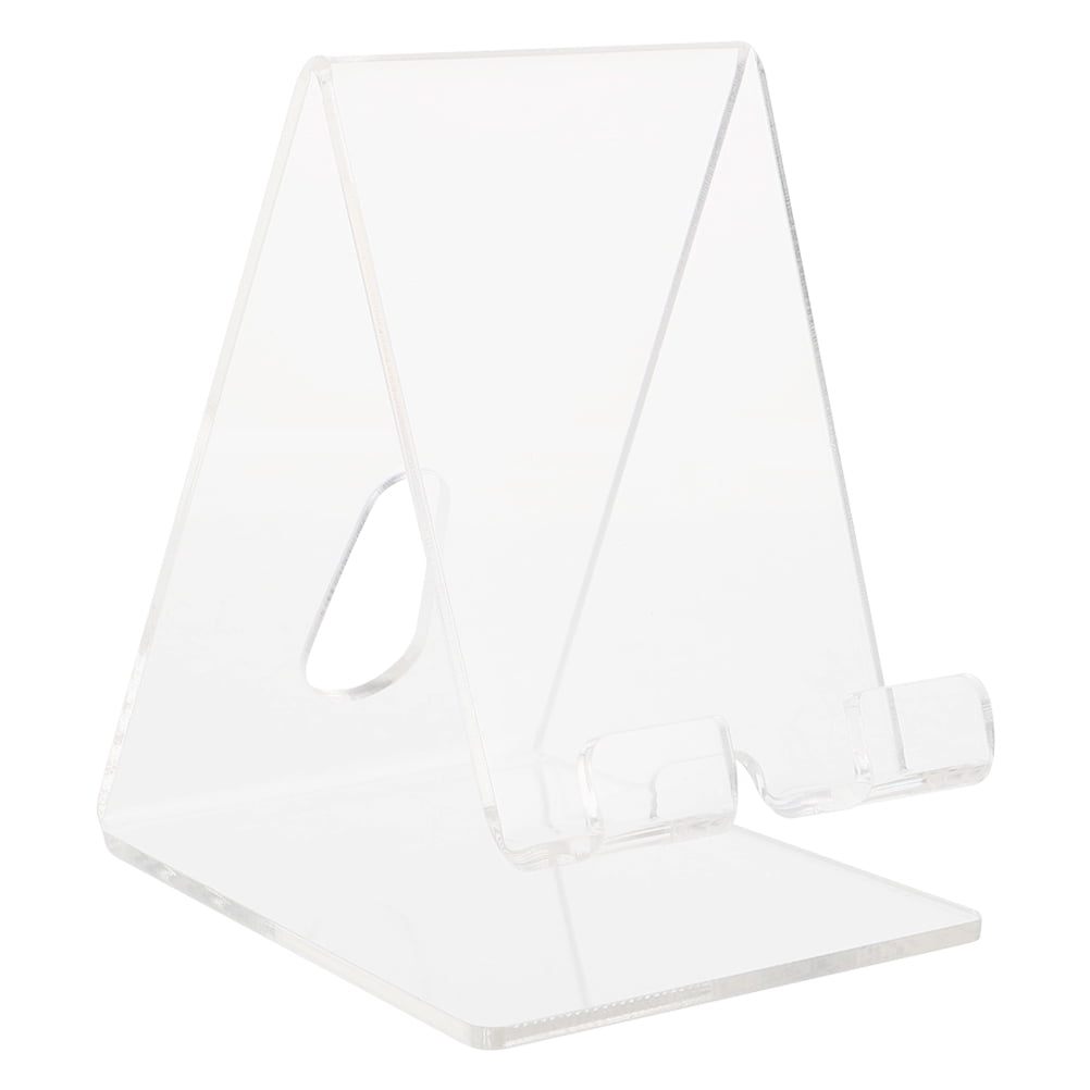 Transparent Acrylic Phone Stand for Home Display Decorate Sturdy and ...