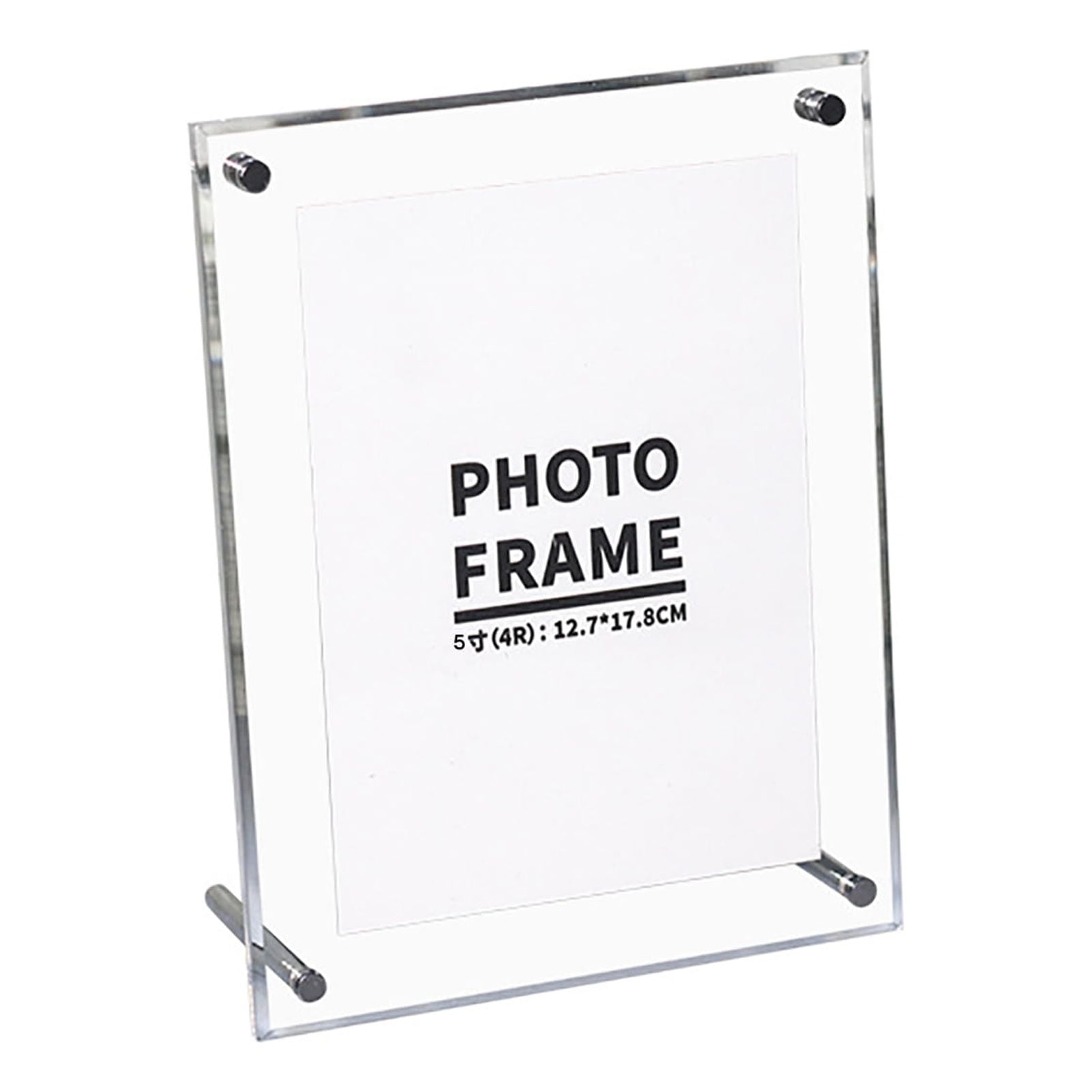 Transparent Photo Frame Acrylic Picture Frame to Display Certificates ...