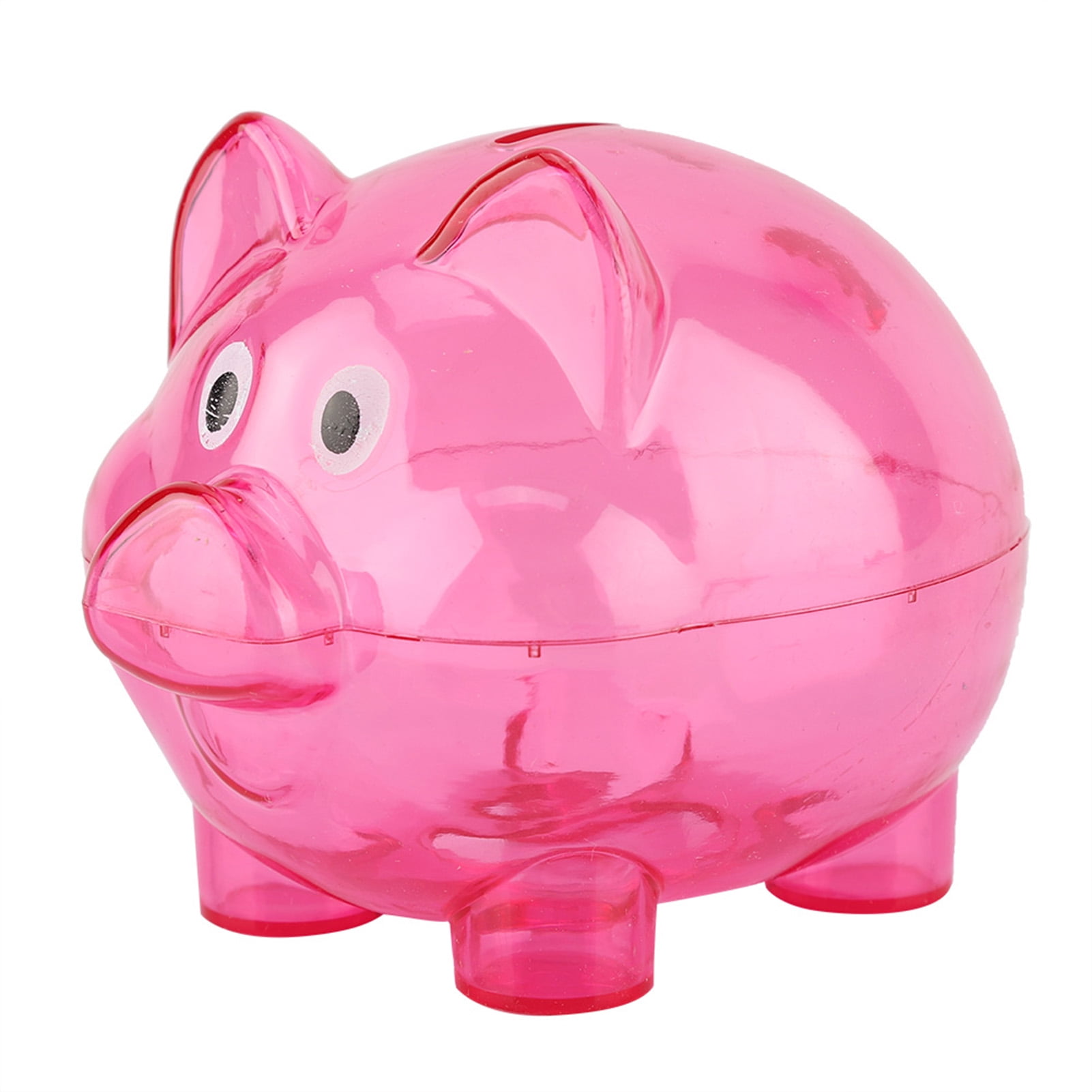 MGAXYFF Transparent Piggy Bank, Baby Savings Bank, Plastic Multicolored ...