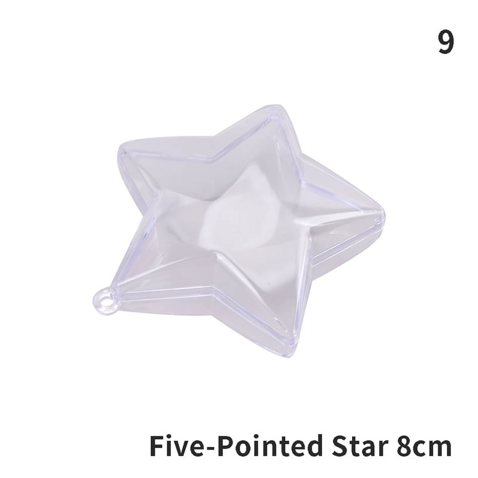 Transparent Plastic Ball Clear Plastic Craft Ball Baubles For Christmas ...