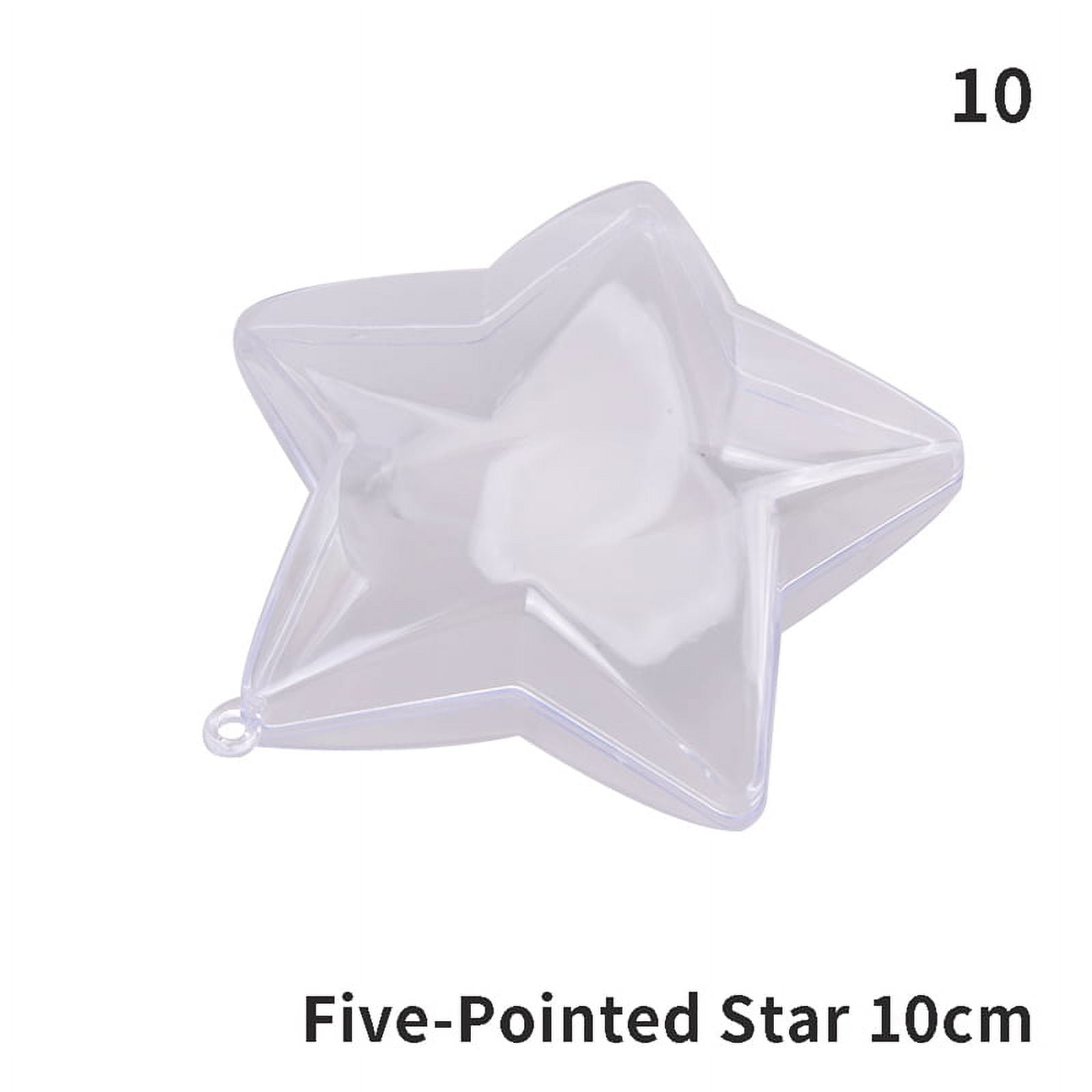 Transparent Plastic Ball Clear Plastic Craft Ball Baubles For Christmas ...