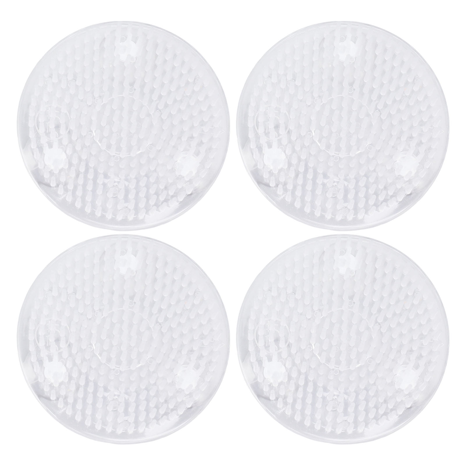 Transparent Plastic Flower Pin Holder with Sucker Base, 4-Pack Floral ...