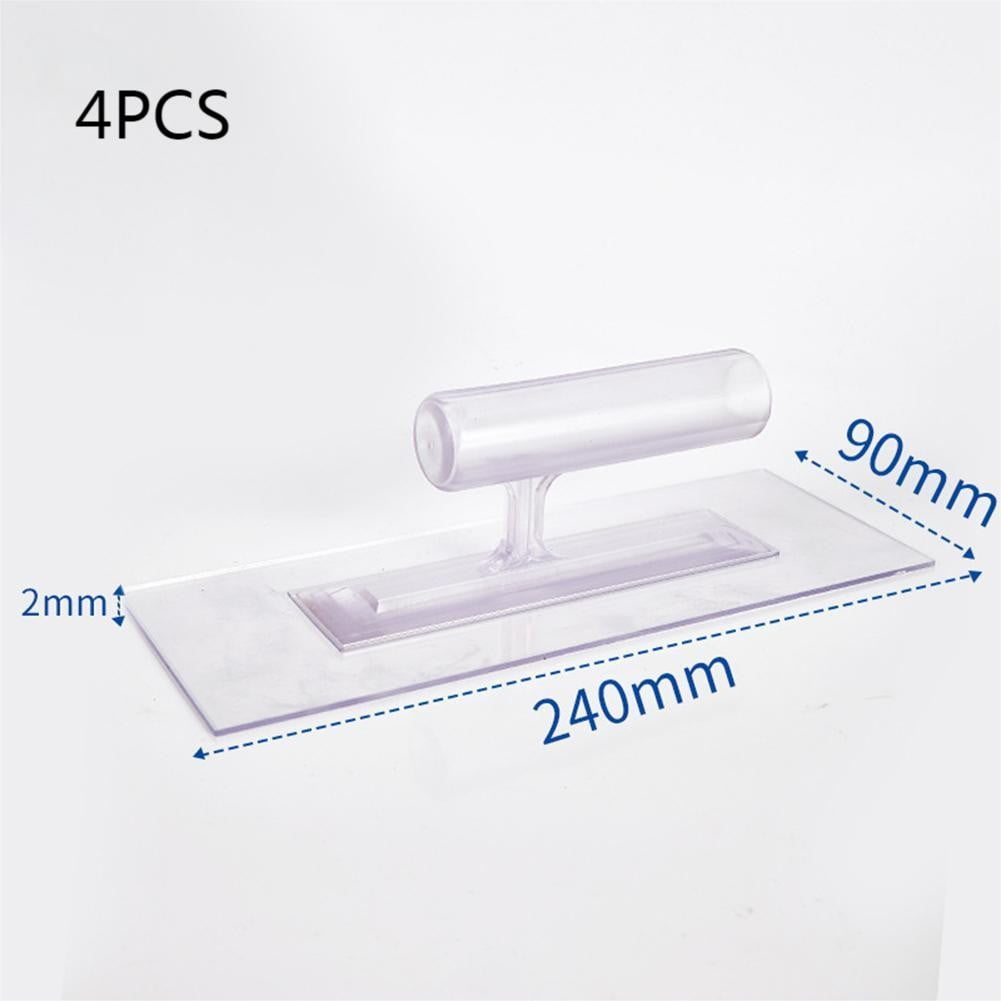 Transparent Plastic Plastering Concrete Trowel Concrete Tool ...