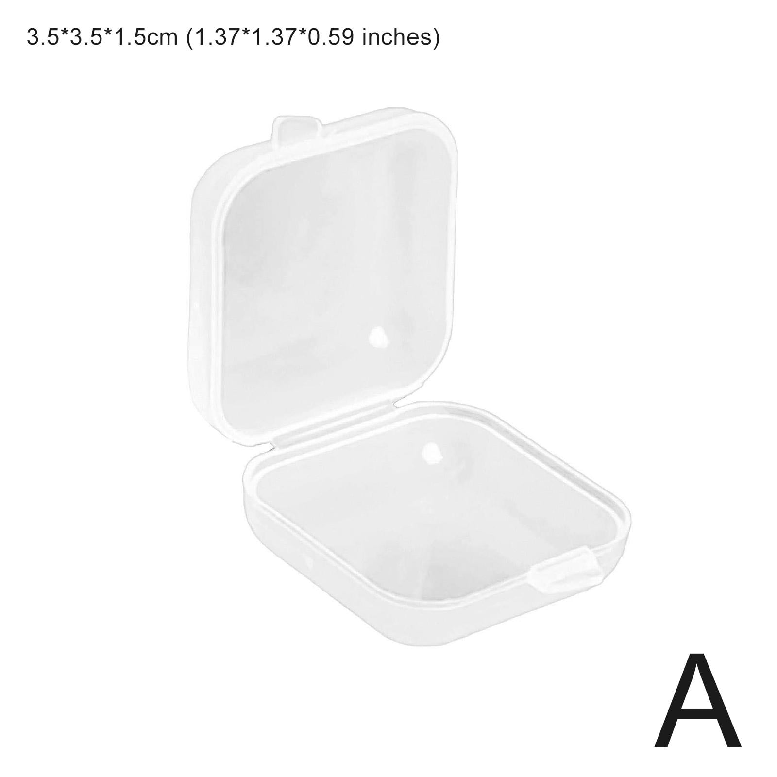 Transparent Plastic Small Box Mini Organizer Box Storage Medicine Box ...