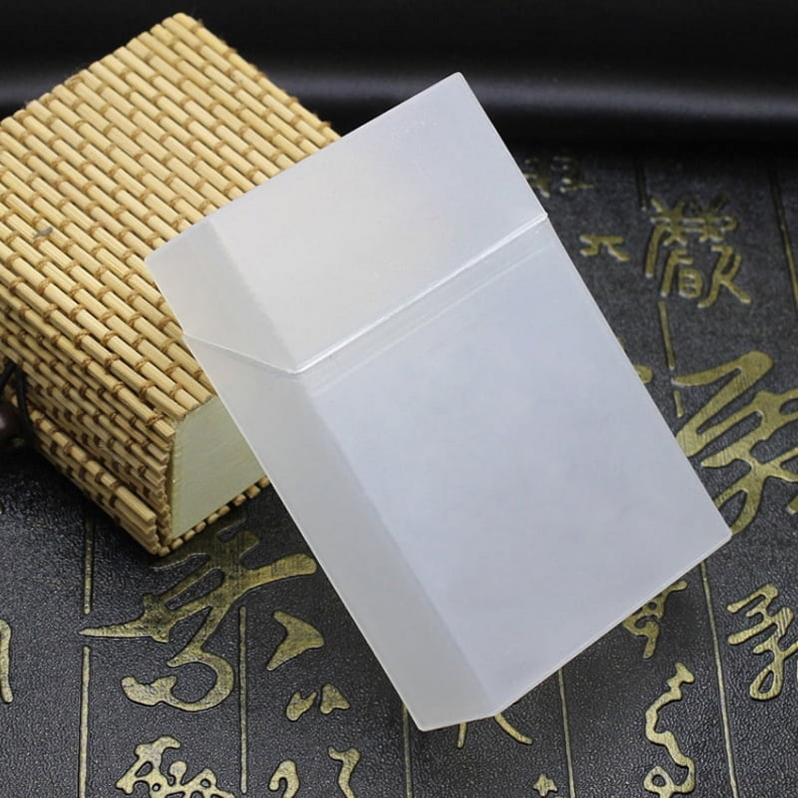 Transparent Plastic Storage Box Photocards Small Card Storage Box ...