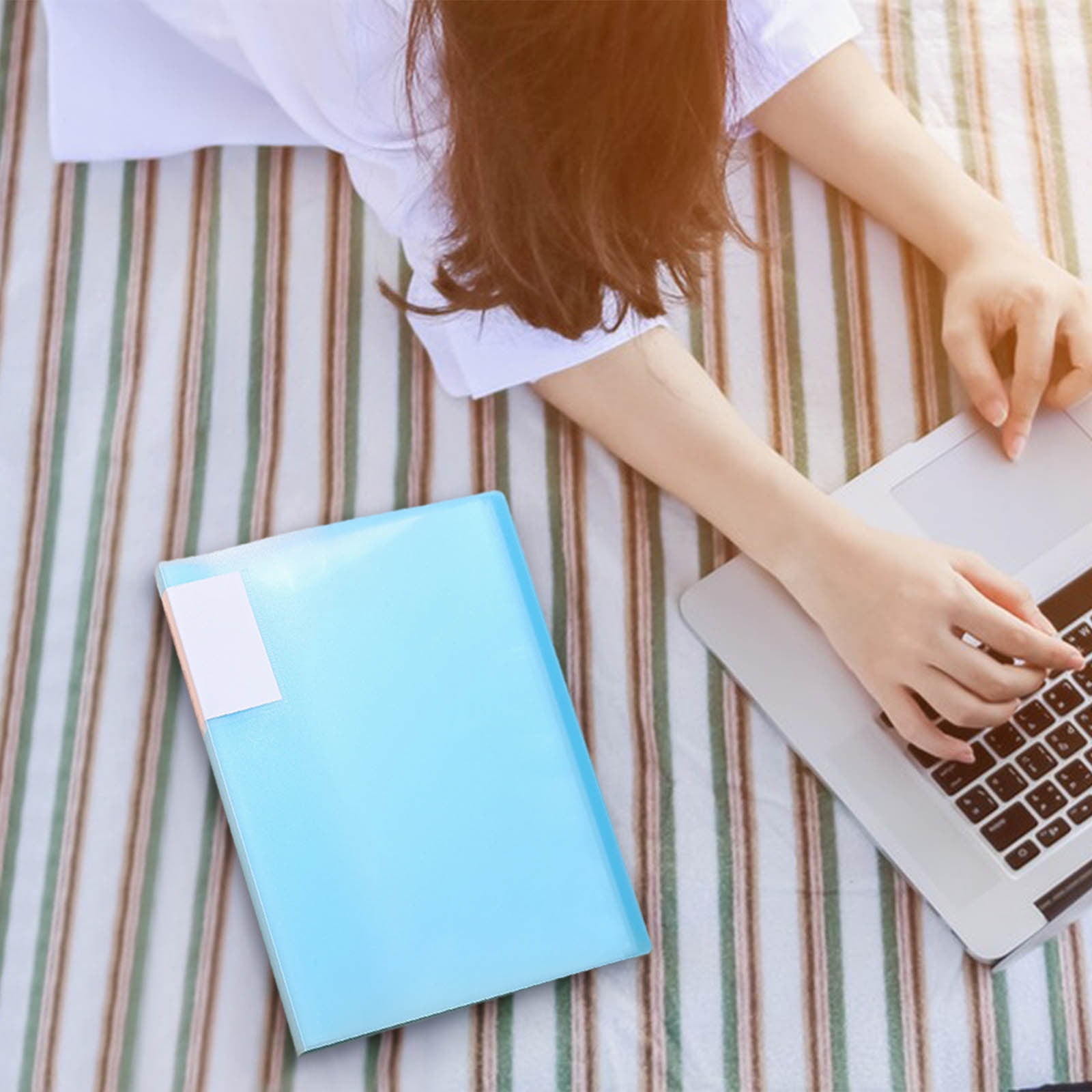 Transparent Plastic Utility Folder,Loose-Leaf Home Office Organizer ...