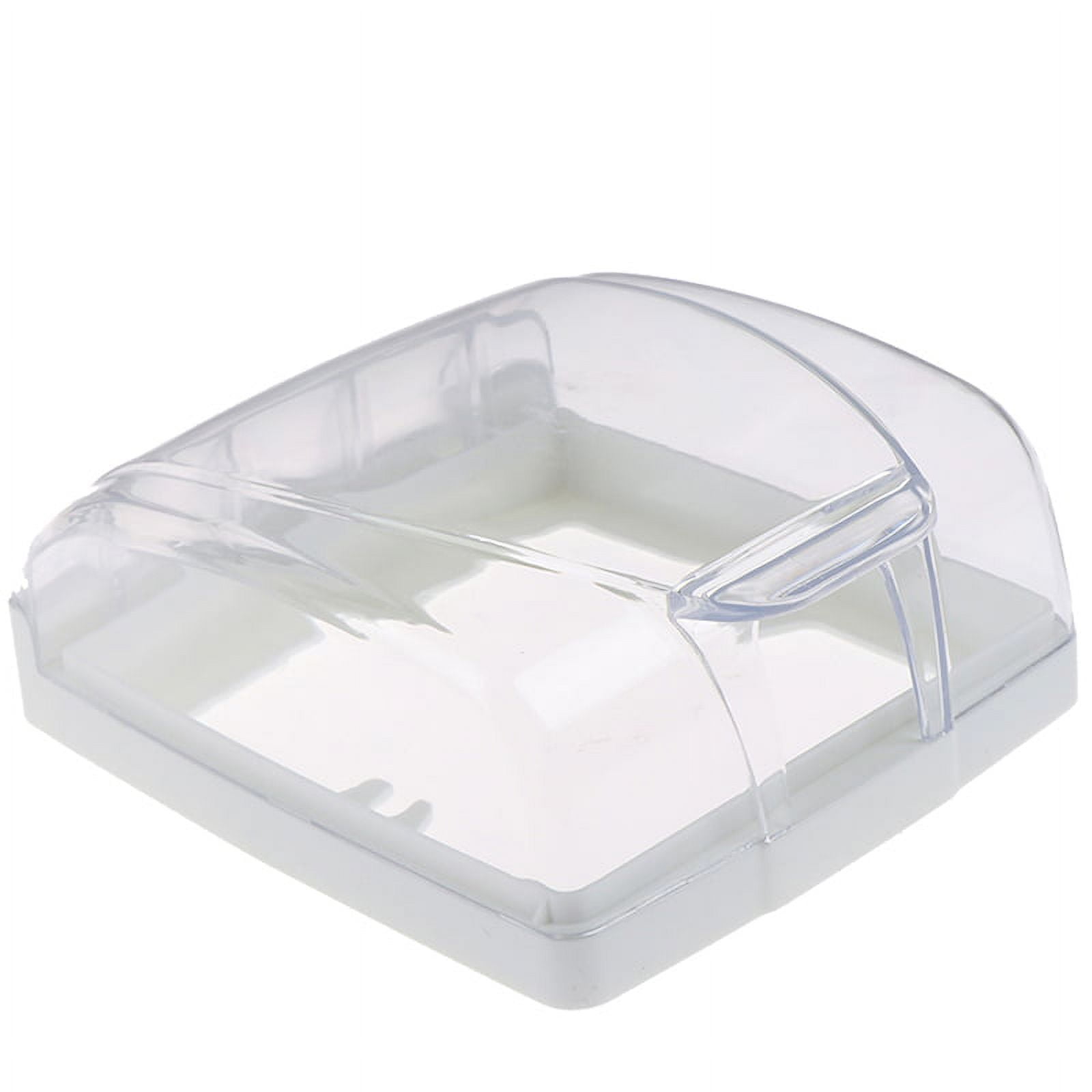 (Transparent) Plastic Wall Switch Waterproof Cover Box 86Type Wall ...